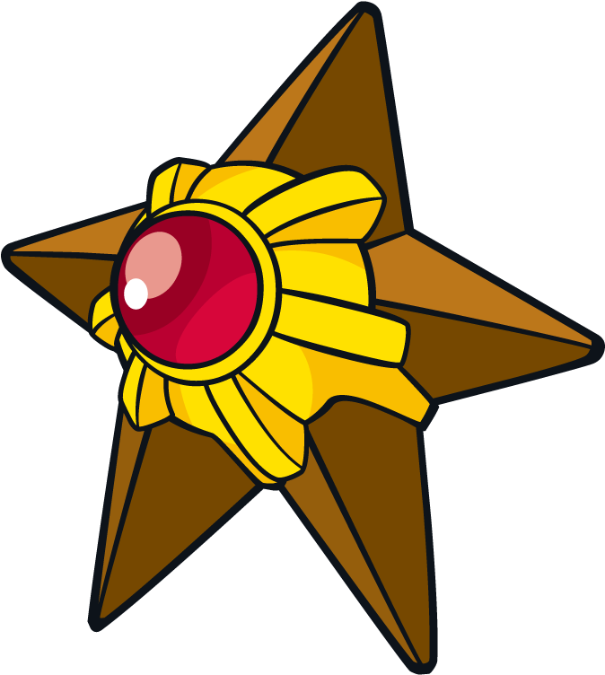 Download Staryu Pokemon Character Vector Art - Staryu Pokemon Png ...