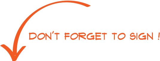 Download Facs Dont Forget - Don T Forget To Sign - Full Size PNG Image ...