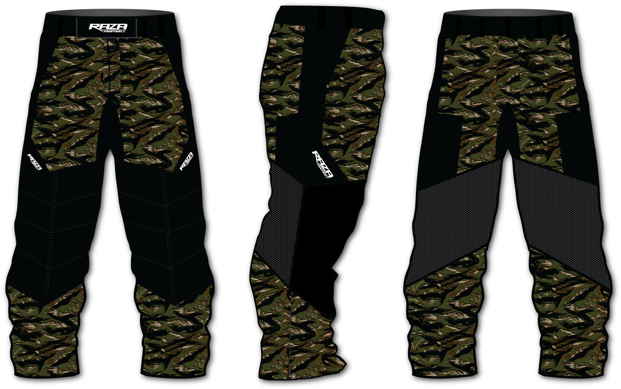 Download Og Tiger Stripe Hmd Raza Pants - Trousers - Full Size PNG ...