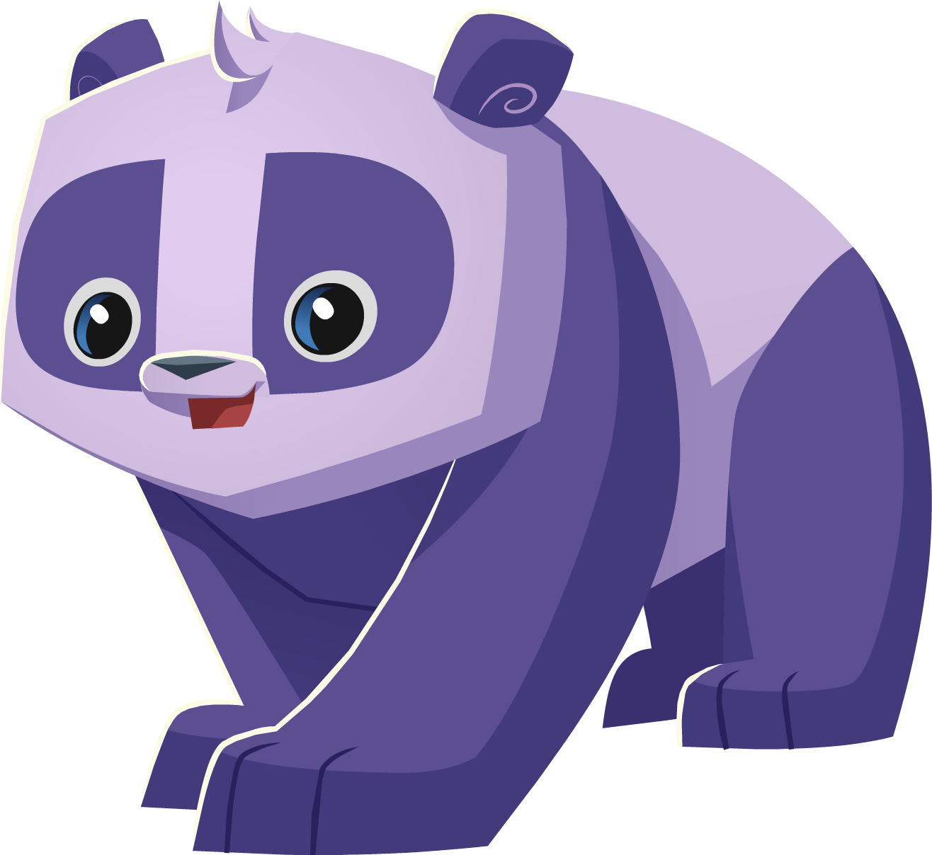 Download Pink And Purple Panda - Wikia - Full Size PNG Image - PNGkit