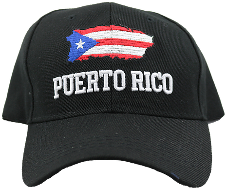 Download Puerto Rico Map Baseball Cap - Baseball Cap - Full Size PNG ...