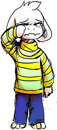 Download Asriel Dreemurr - Asriel Transparent - Full Size PNG Image ...