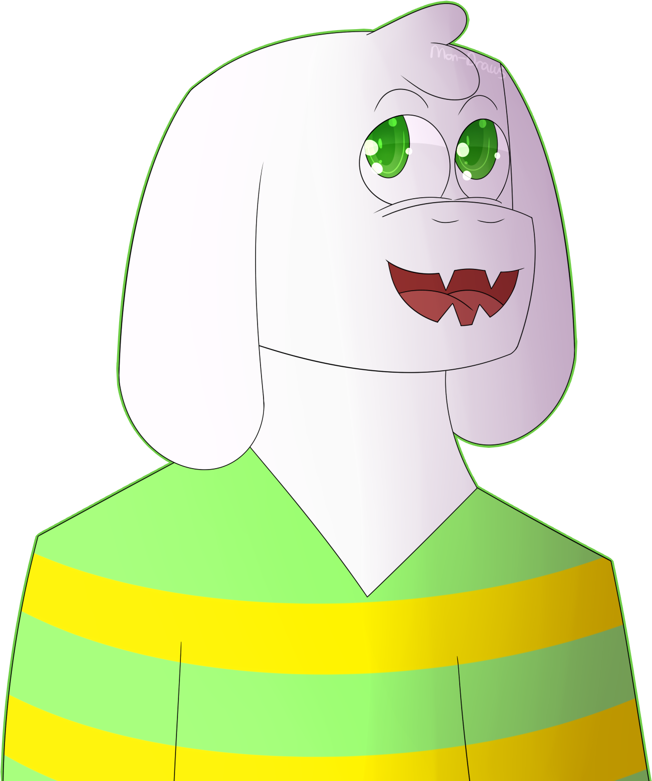 Download {fanart} Asriel - Full Size PNG Image - PNGkit