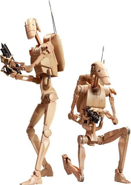 Download Transparent Battle Droids - Security Battle Droids Star Wars ...