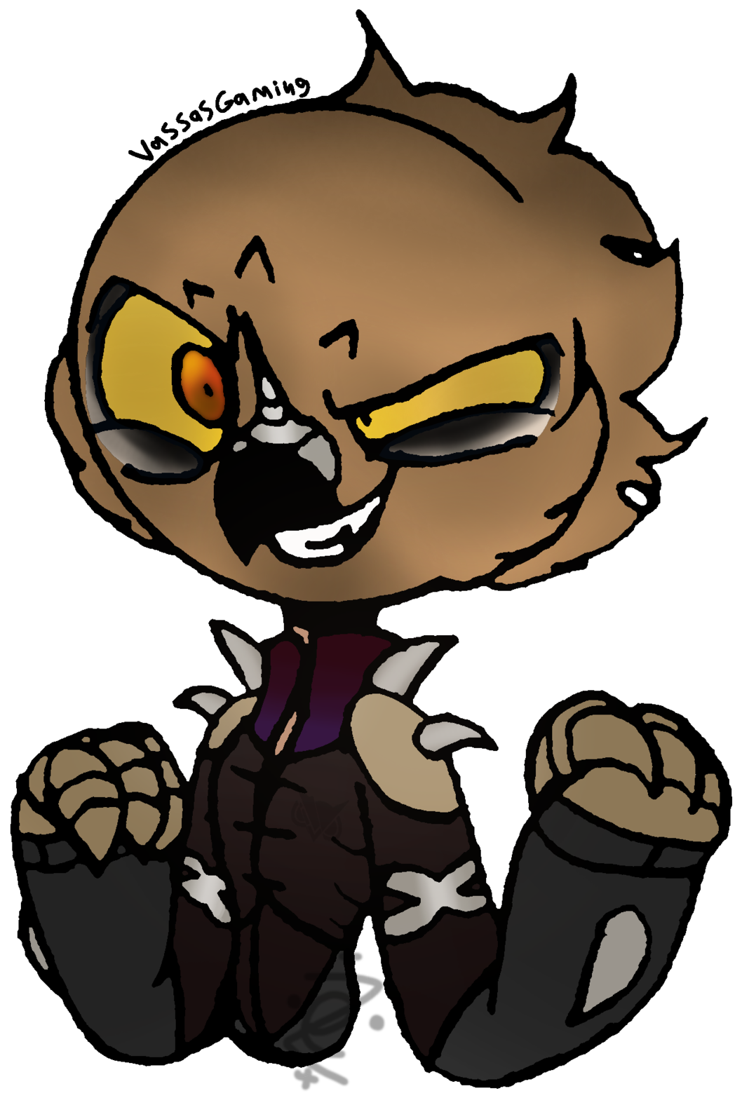 Download Demon Form Of Vanossgaming - Cartoon - Full Size PNG Image ...