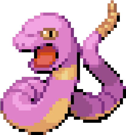 Download Ekans - Pokemon Ekans Pixel - Full Size PNG Image - PNGkit