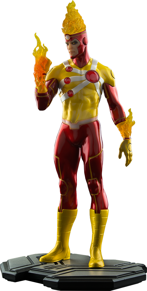 Download Firestorm 12” Statue - Dc Comics Firestorm - Full Size PNG ...
