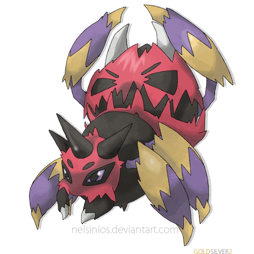 Download Ariados-evo - Mega Ariados - Full Size PNG Image - PNGkit