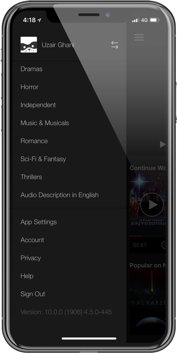 Download Netflix Hd - High-definition Television - Full Size PNG Image ...