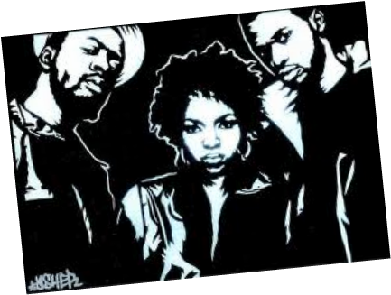 Download Picture - Lauryn Hill Stencil - Full Size PNG Image - PNGkit