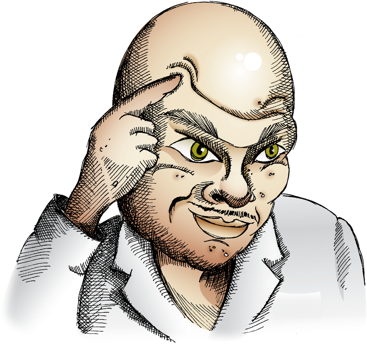 Download The Evil Genius Again - Illustration - Full Size PNG Image ...