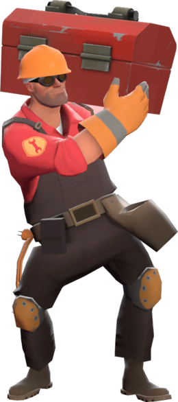 Download Download Tf2 Engineer With Toolbox Clipart Team Fortress - Tf2 ...
