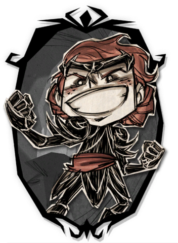 Download Wigfrid Shadow Skin Portrait - Don T Starve Willow Skins ...
