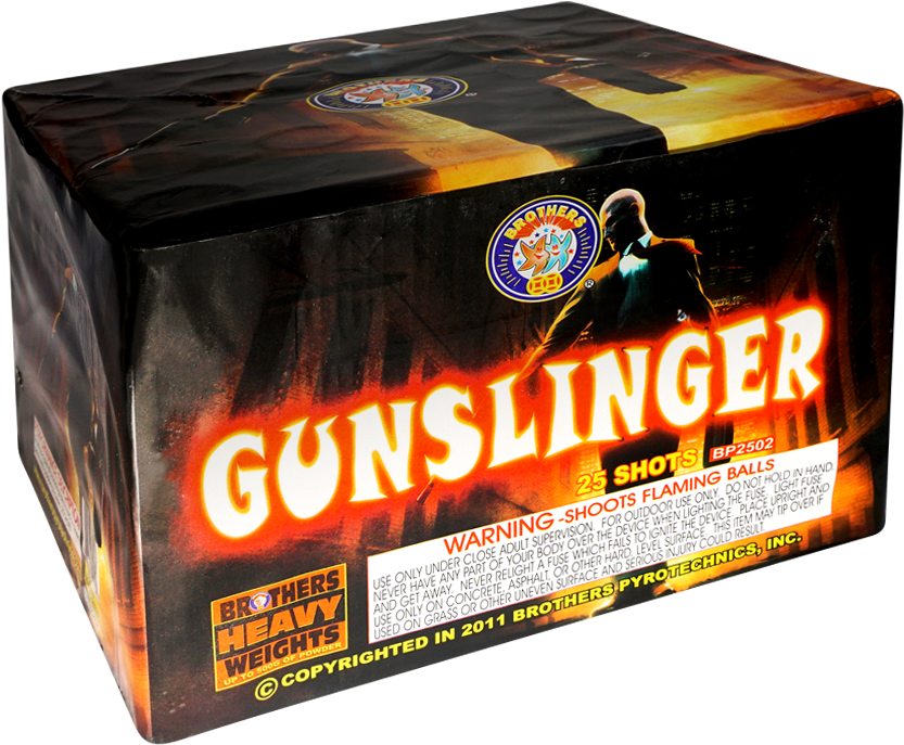 Download Gunslinger Firework - Full Size PNG Image - PNGkit