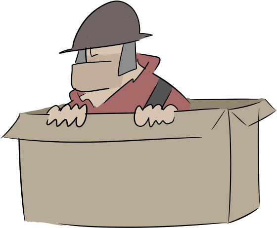 Download Tf2 Soldier - Cartoon - Full Size PNG Image - PNGkit