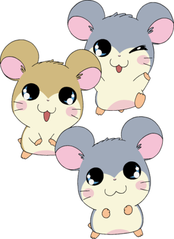 Download Transparent Chibi Hamtaro - PNGkit