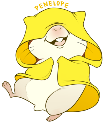 Download Hamtaro & Friends - Hamtaro Penelope - Full Size PNG Image ...