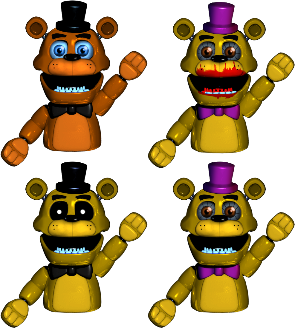 Download Editpuppet - Fnaf Fred Bear - Full Size PNG Image - PNGkit