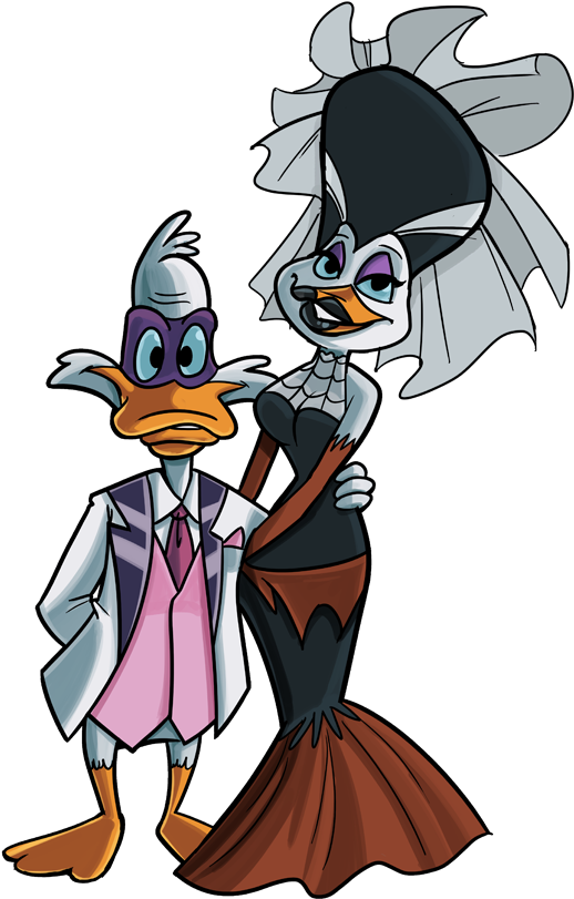 Download Darkwing And Morgana By Stevenraybrown - Darkwing Duck Morgana ...