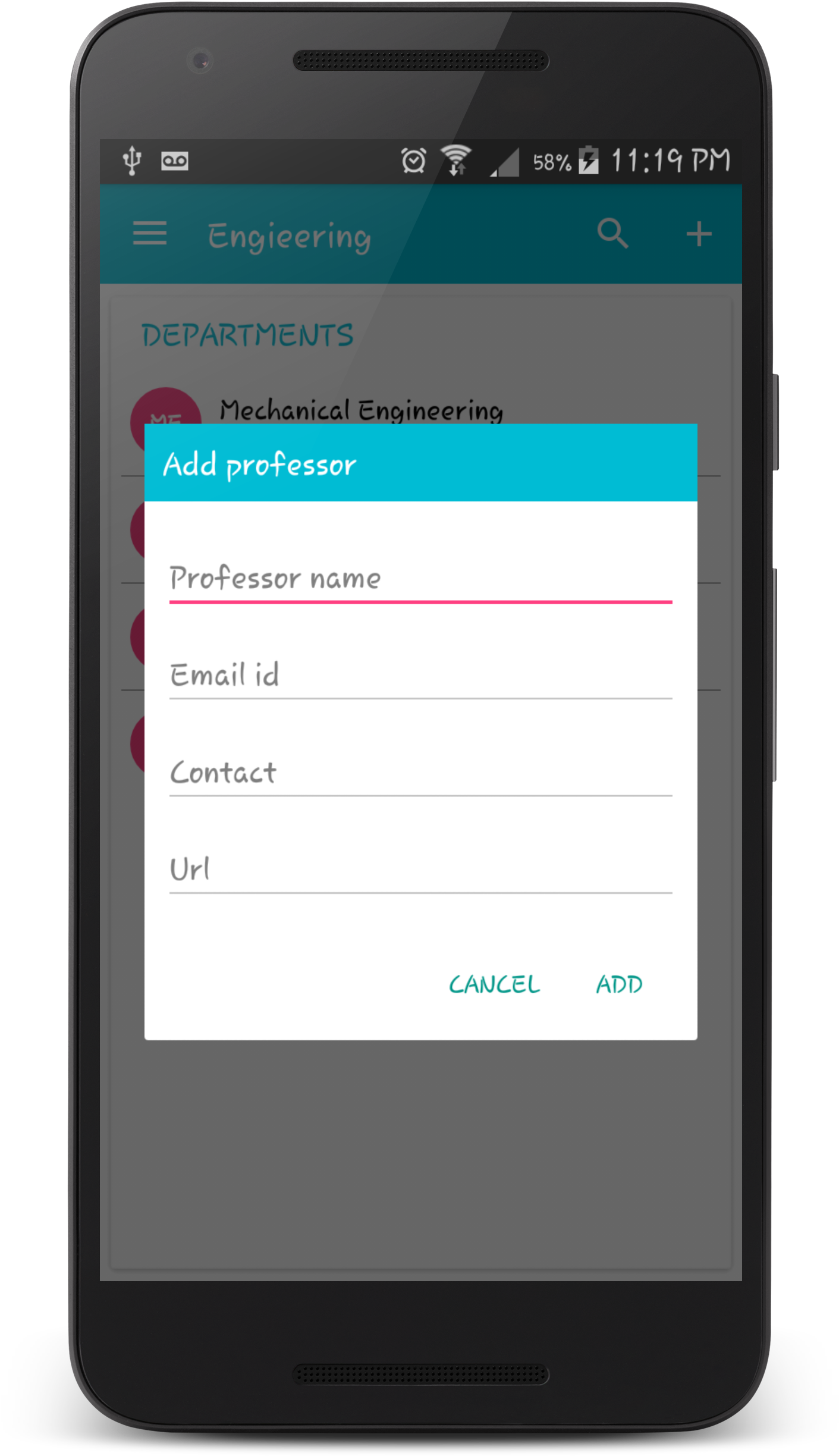 Download Add Professor, Options - Mobile Device - Full Size PNG Image ...
