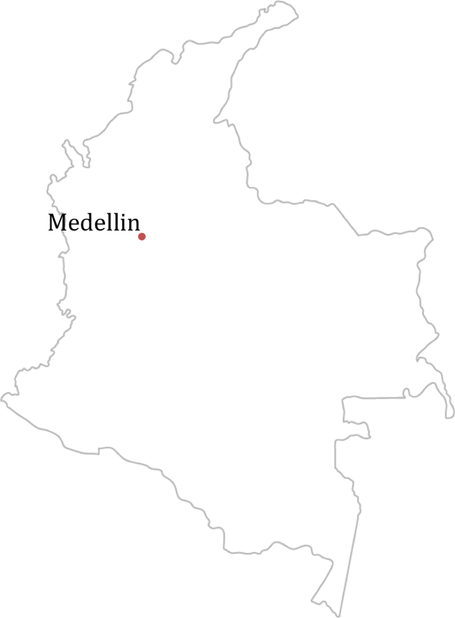 Download Medellin Map - Map - Full Size PNG Image - PNGkit