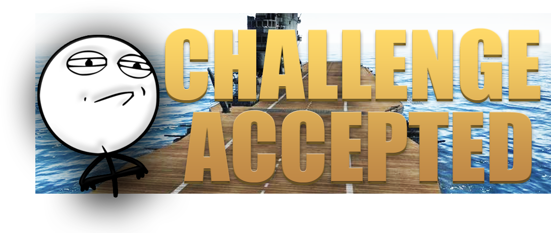 Download 2z9fyv9 - Challenge Accepted Meme - Full Size PNG Image - PNGkit