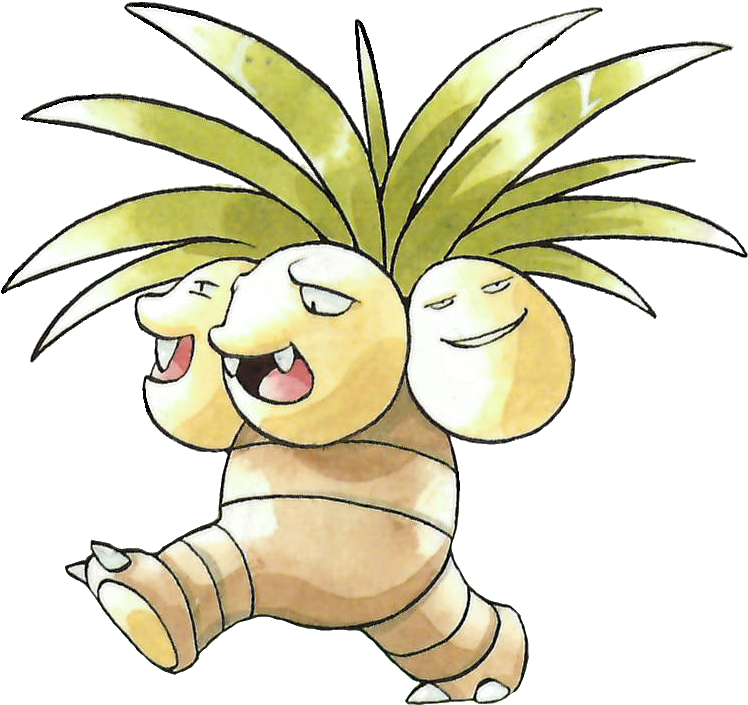 Download [ Img] Exeggutor - Eggsecute Pokemon Gen 1 - Full Size PNG ...