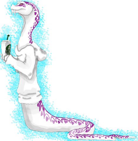 Download Pythor X Starbucks - Illustration - Full Size PNG Image - PNGkit