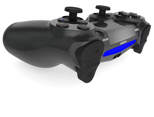 Download Ps4 Controller 3d Model Free - Full Size PNG Image - PNGkit