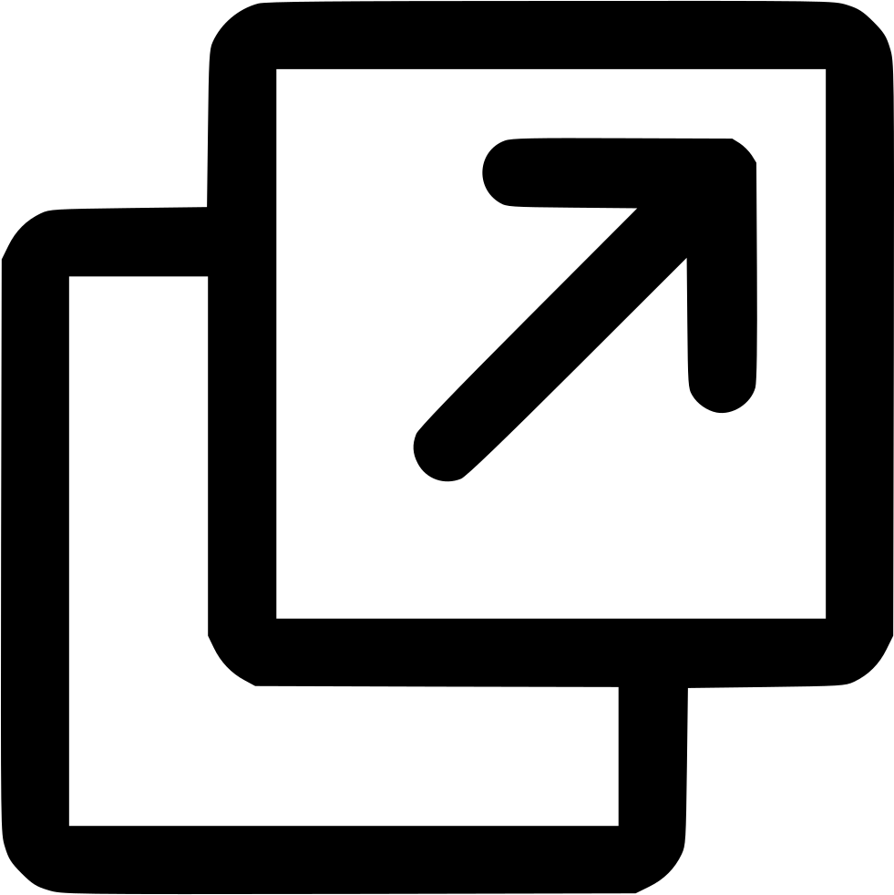 Download Open New Tab Arrow Window Comments - Open New Tab Icon Png ...