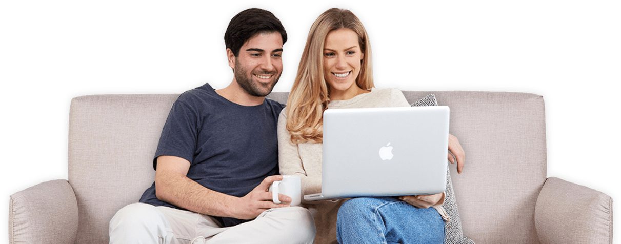 Download Slider Couch Couple - Laptop - Full Size PNG Image - PNGkit