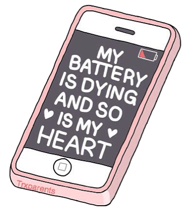 Download Battery Iphone Overlay Overlays Favim - Iphone - Full Size PNG ...