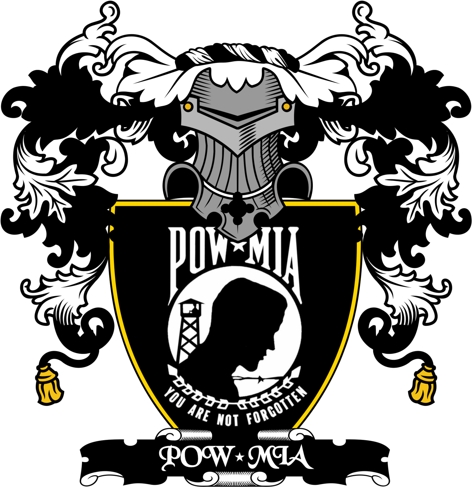Download 28 Collection Of Pow Mia Drawing - Pow Mia - Full Size PNG ...