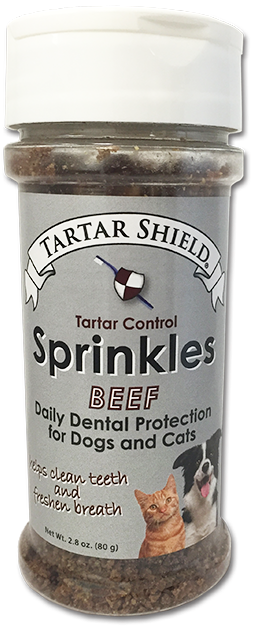 Download Tartar Shield Sprinkles - Tartar Shield Tartar Control Beef ...