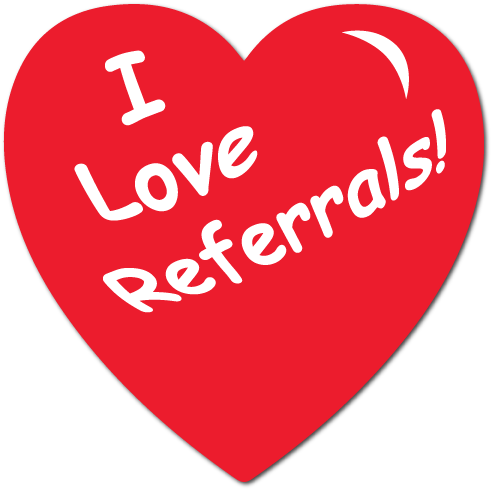 Download "i Love Referrals" Heart Shape Stickers - Love Referrals ...