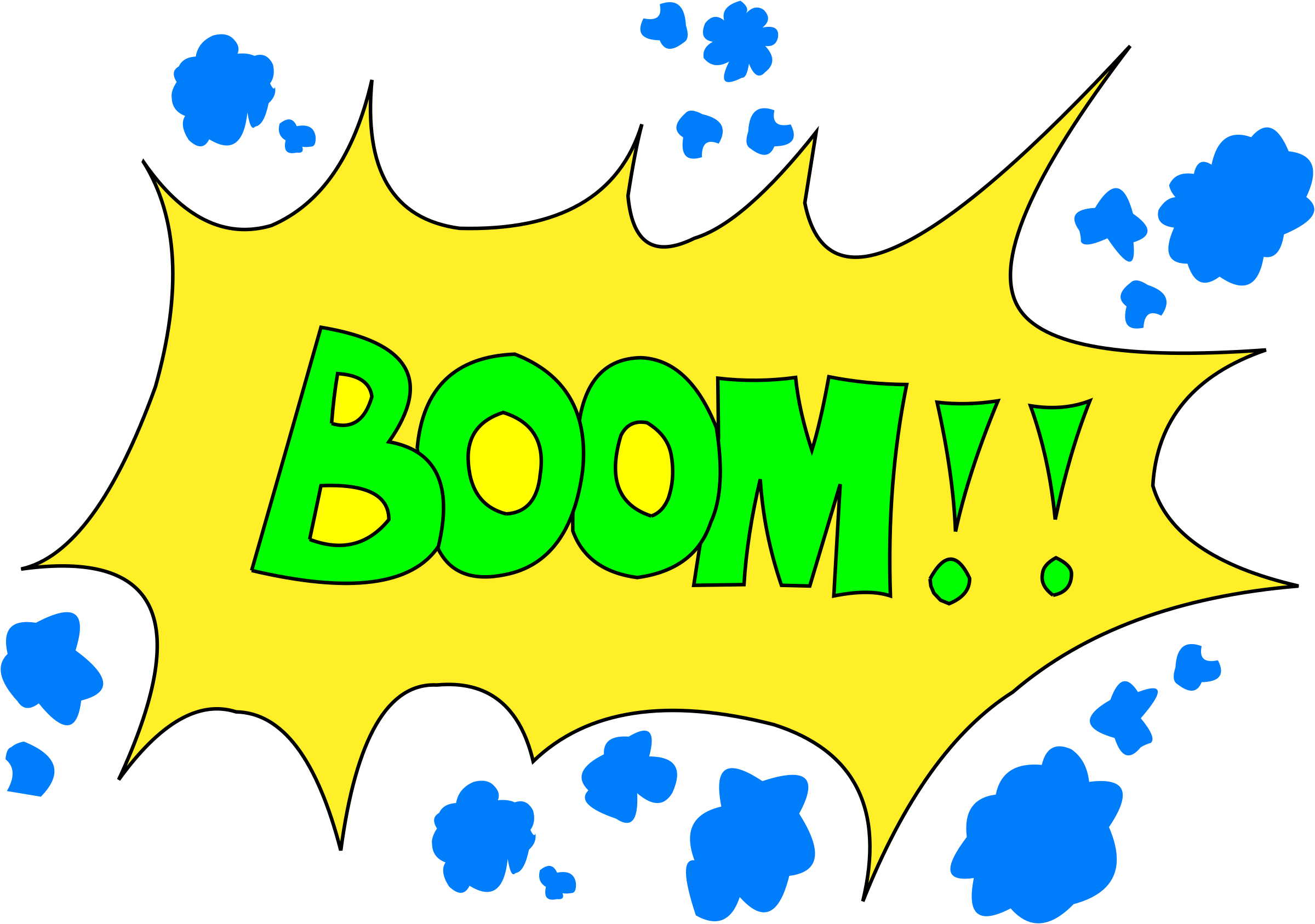 Download Clipart - Boom - Boom Gif Clipart - Full Size PNG Image - PNGkit