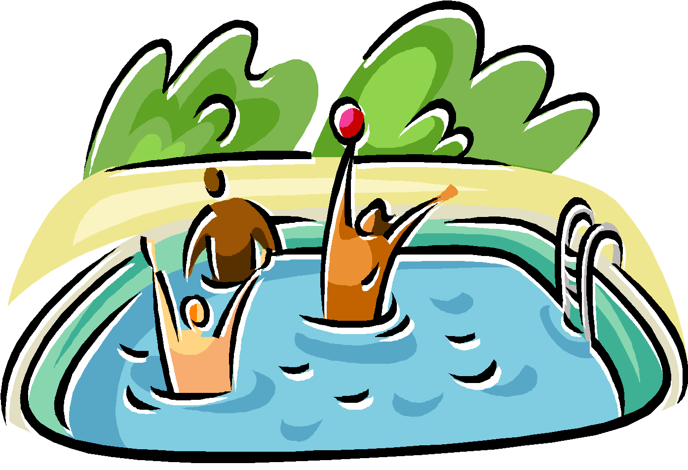 Download Cold Clipart Swimming Pool - Swimming In A Pool Clipart - Full ...