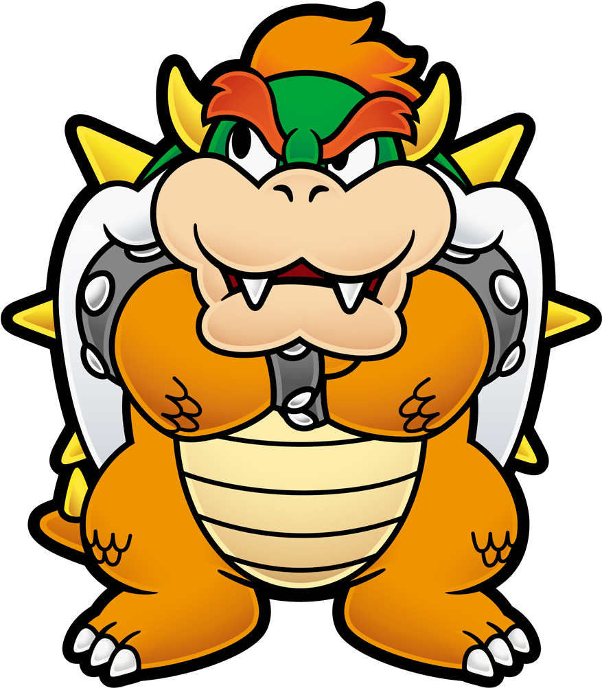Download Bowser - Super Paper Mario Png - Full Size PNG Image - PNGkit