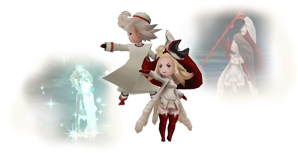 Download White Mage - Ff3 Psp 導師 - Full Size PNG Image - PNGkit