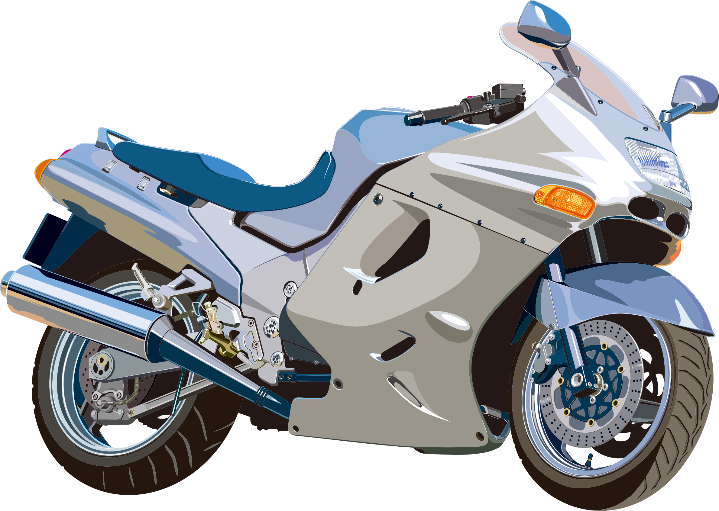 Download This Free Icons Png Design Of Detailed Motorcycle - Full Size ...