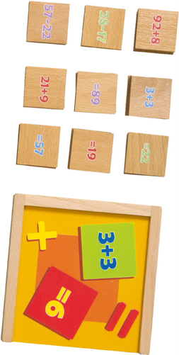 Download Learning Box, Plus And Minus - Wood - Full Size PNG Image - PNGkit