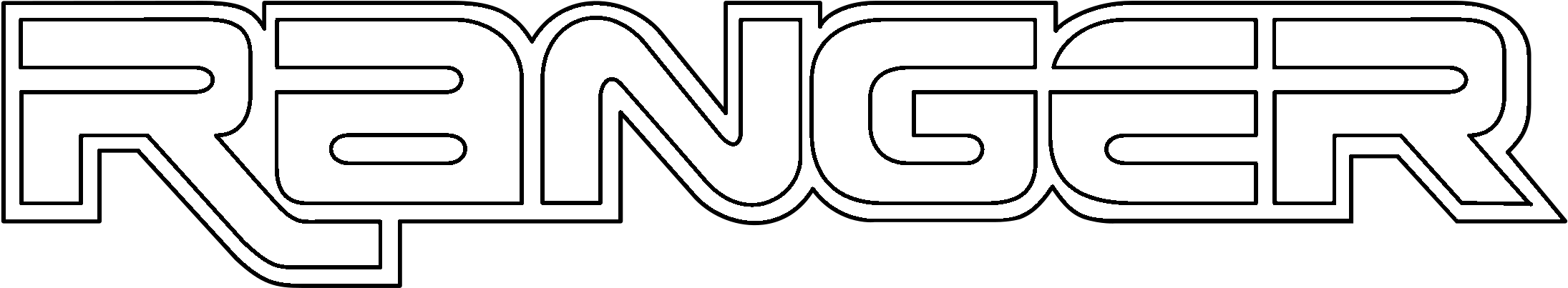 Download Ranger Logo Black And White - Ranger Vector - Full Size PNG ...