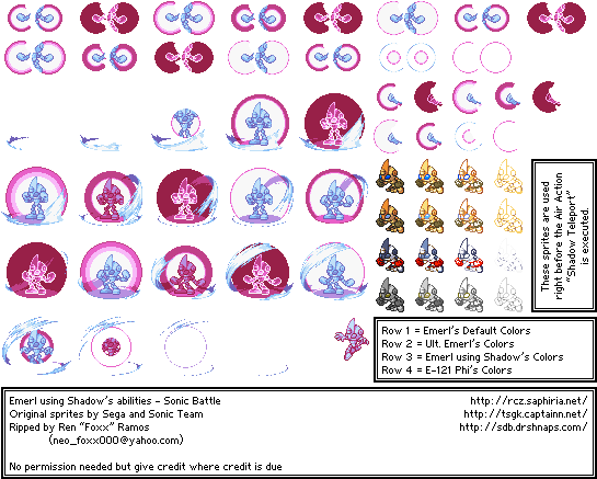 Download Emerleffects-shadow - Sonic Emerl Sprite - Full Size PNG Image ...