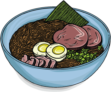 Download Ramen Love Messages Sticker-0 - Lamian - Full Size PNG Image ...