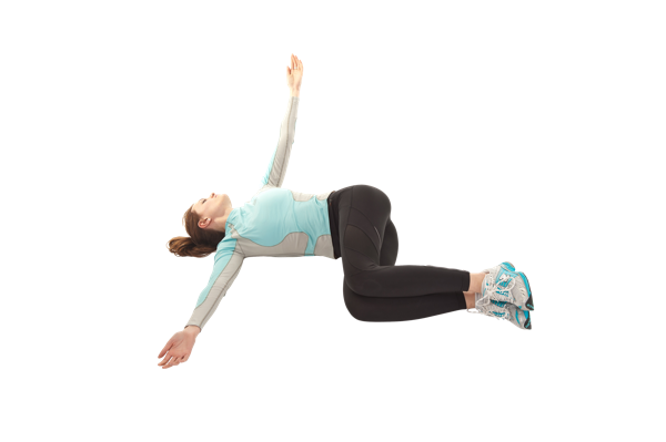 Download Chest And Thoracic Stretch - Exercise - Full Size PNG Image ...