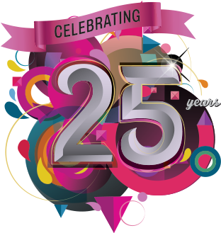 Download 25 Years Logo Png - Full Size PNG Image - PNGkit
