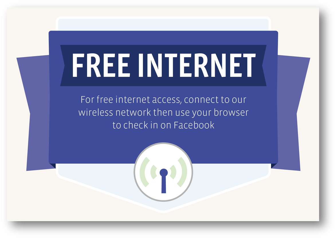 Download Facebook Wi-fi Sticker - Facebook Wifi - Full Size PNG Image ...