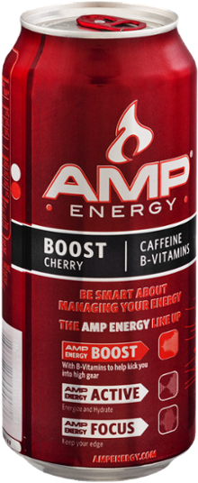 Download Amp Energy Drink Can - Full Size PNG Image - PNGkit
