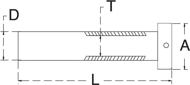 Download Stud Receiver - Diagram - Full Size PNG Image - PNGkit