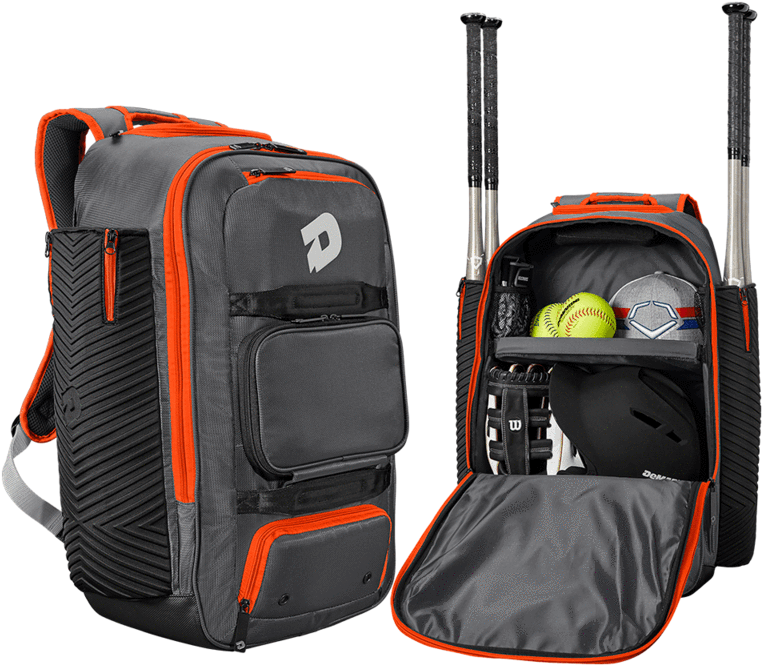 Download Charcoal And Orange Demarini Special Ops Spectre Backpack ...